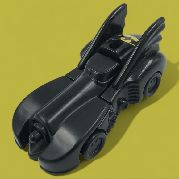 Toys | Vintage 1991 Mcdonalds Happy Meal Toy Black Dc Comics Batman Car ...